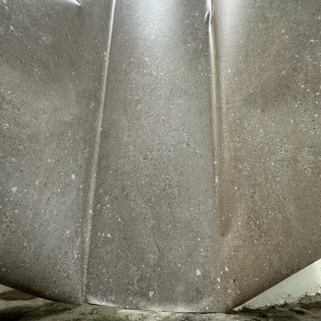 Faux Concrete Pillar Wrap - Footprint Creative