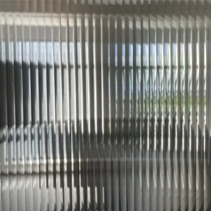 Clear Reeded Glass Film - 13mm - Footprint Creative