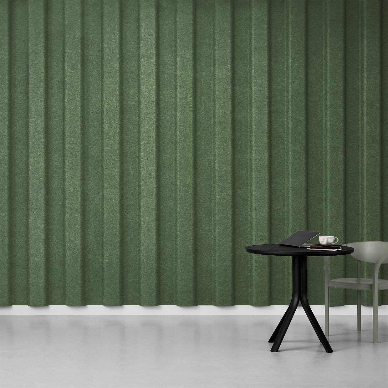 Reeded Glass Window Film | Fluted Privacy Glass for Doors & Partitions